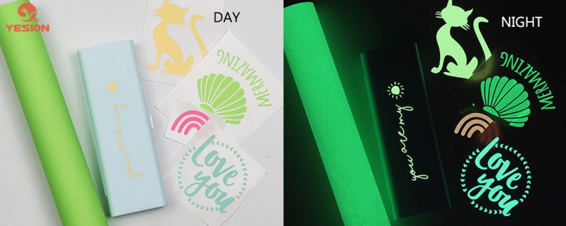 Glow in the dark permanent vinyl - YESION