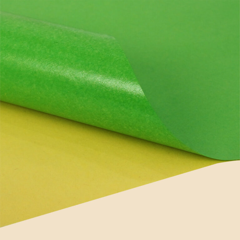 Printable Colored Sticker Paper (Green) | YESION FACTORY